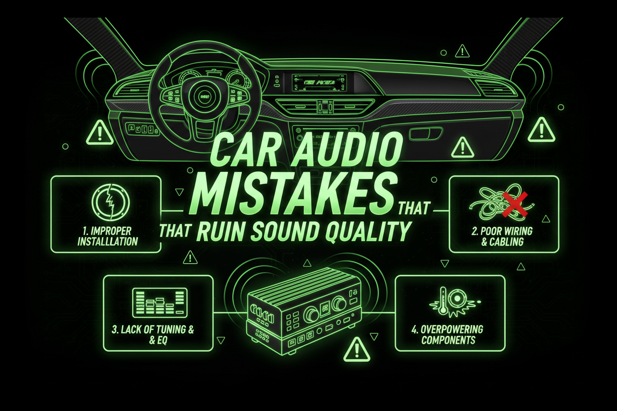 Common Car Audio Mistakes That Ruin Sound Quality | BPS Audio – BPS AUDIO